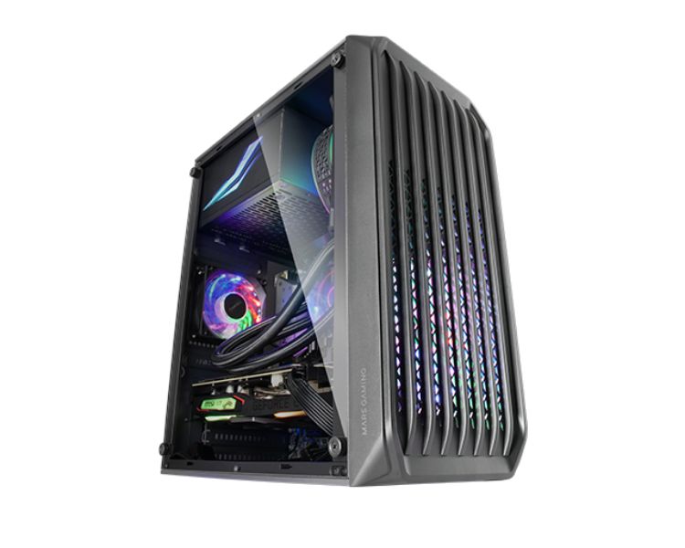 Mars Gaming MCS2 MicroATX USB 3.0 Negro - Caja/Torre | antarti.com