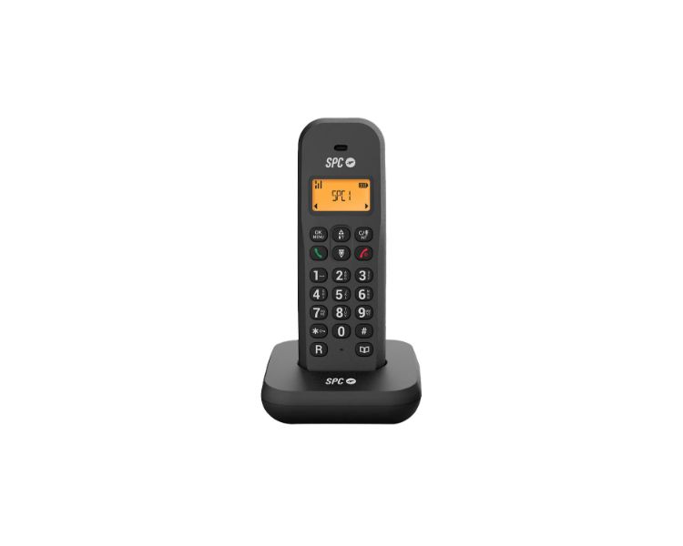 SPC Keops Teléfono Inalámbrico DECT Negro - Teléfono | antarti.com