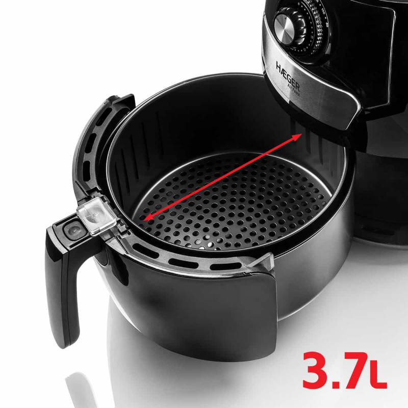 Haeger Air Feast Freidora de Aire 4.2L Negro - Pequeño Electrodoméstico ...