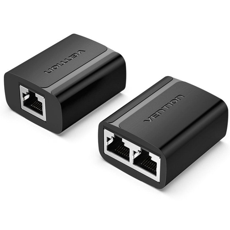 Vention Divisor RJ45 x 2 uds. Negro - Cable | antarti.com